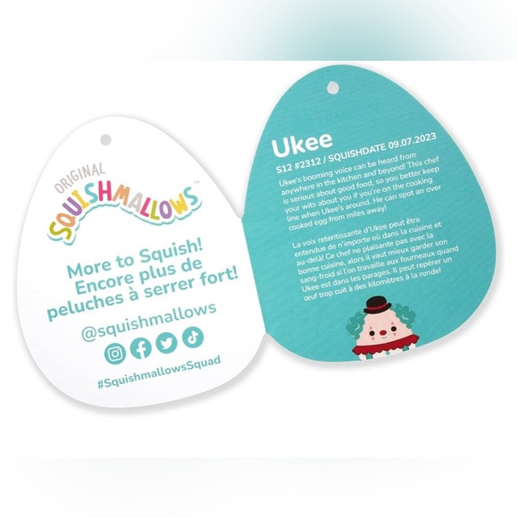 Squishmallows | Toys | Squishmallows Original 2inch Ukee Clown With ...